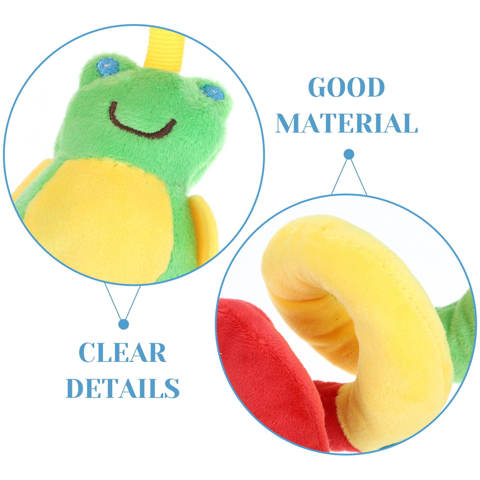 Spiral Toy,4Pcs Kid Baby Crib Cot Pram Hanging Rattles Spiral Stroller ...