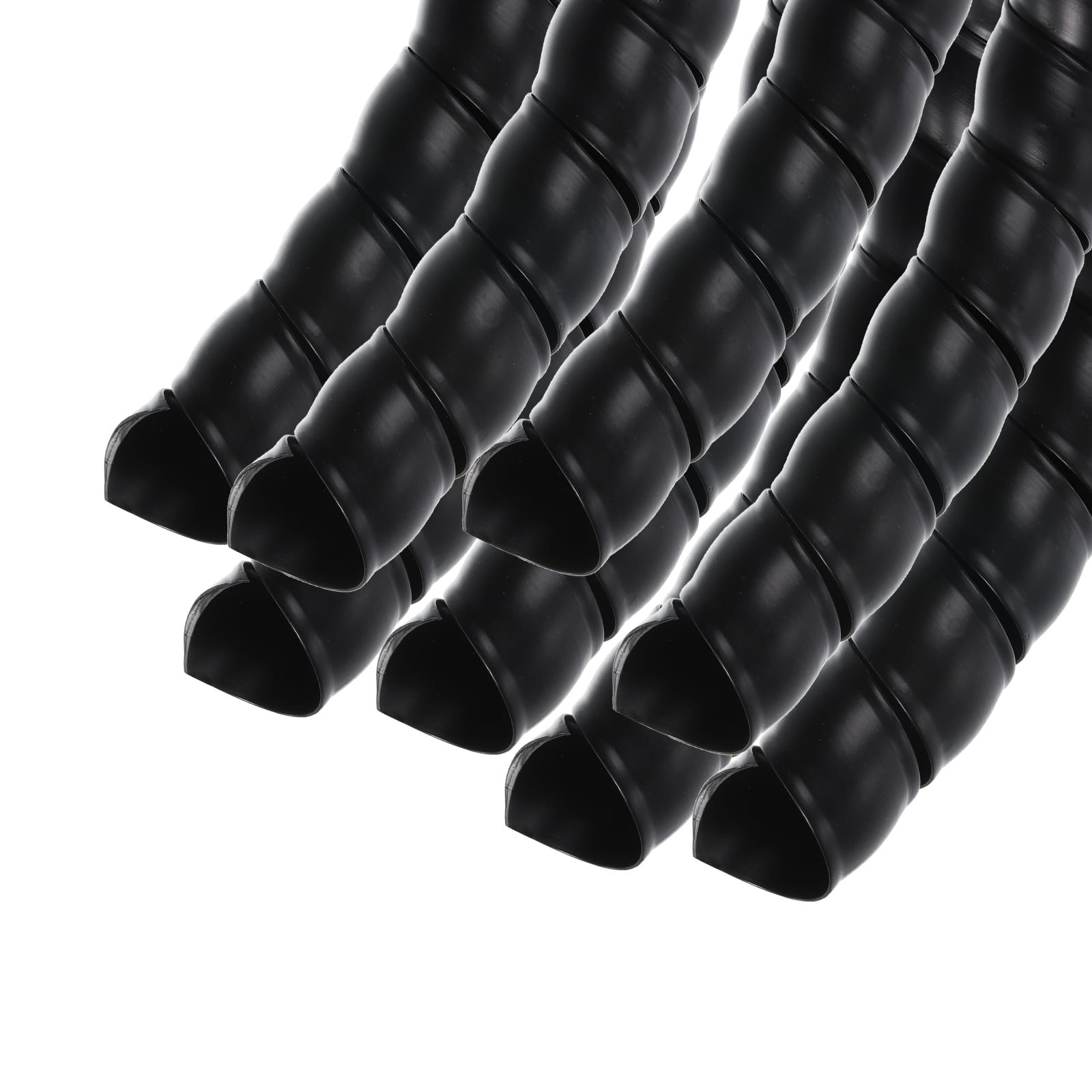 Spiral Tube Wrap 8Pcs Cable Management Sleeve 6.6ft 25mm ID Flexible PP ...