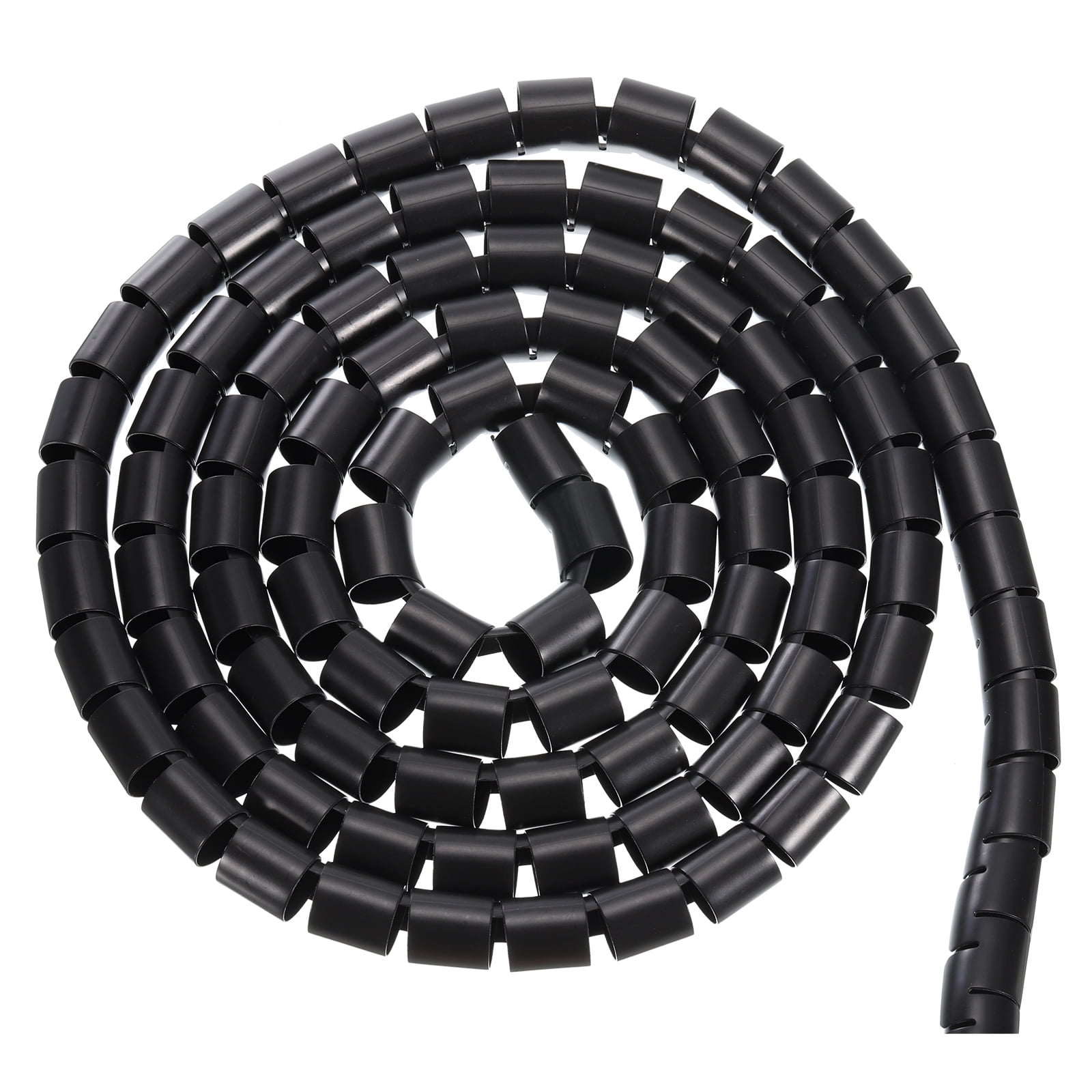 Spiral Winding Cable Management 2.5M/8.2ft 28mm Cord Organizer PE ...
