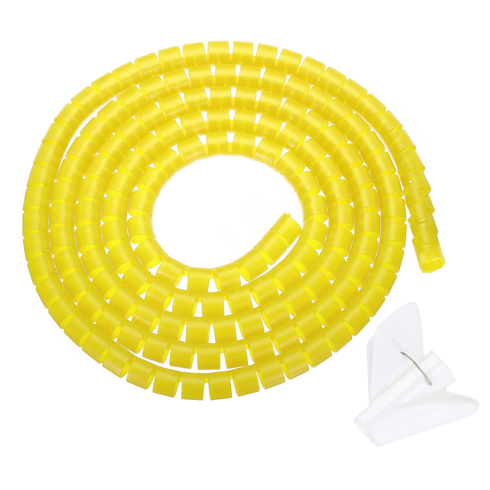 Spiral Wrap Cable Management Sleeve 5M/16.4ft 22mm Cord Organizer with ...