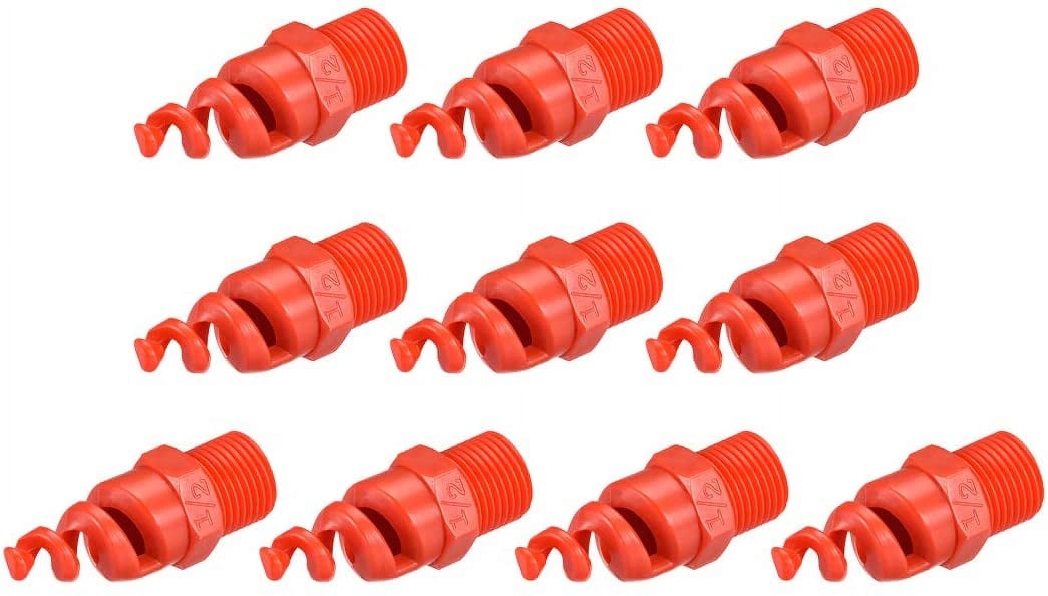 Spiral cone atomizing nozzle 1/2BSPF PP Sprinkler 10 Pcs - Walmart.com