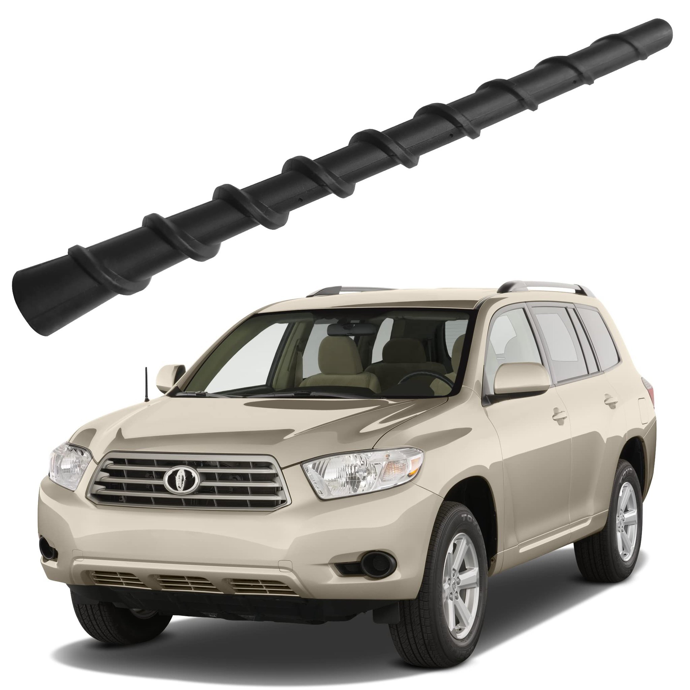 SpiralFlex 7 Inch Car Antenna Replacement for Toyota Models 1998-2013 ...