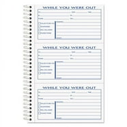 Rediform Money Receipt Book, Two-Part Carbonless, 7 x 2.75, 4/Page, 200 ...