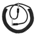 Spirals Shape Guitar Cable 300Cm Length Anti Tangles Copper Wire For ...