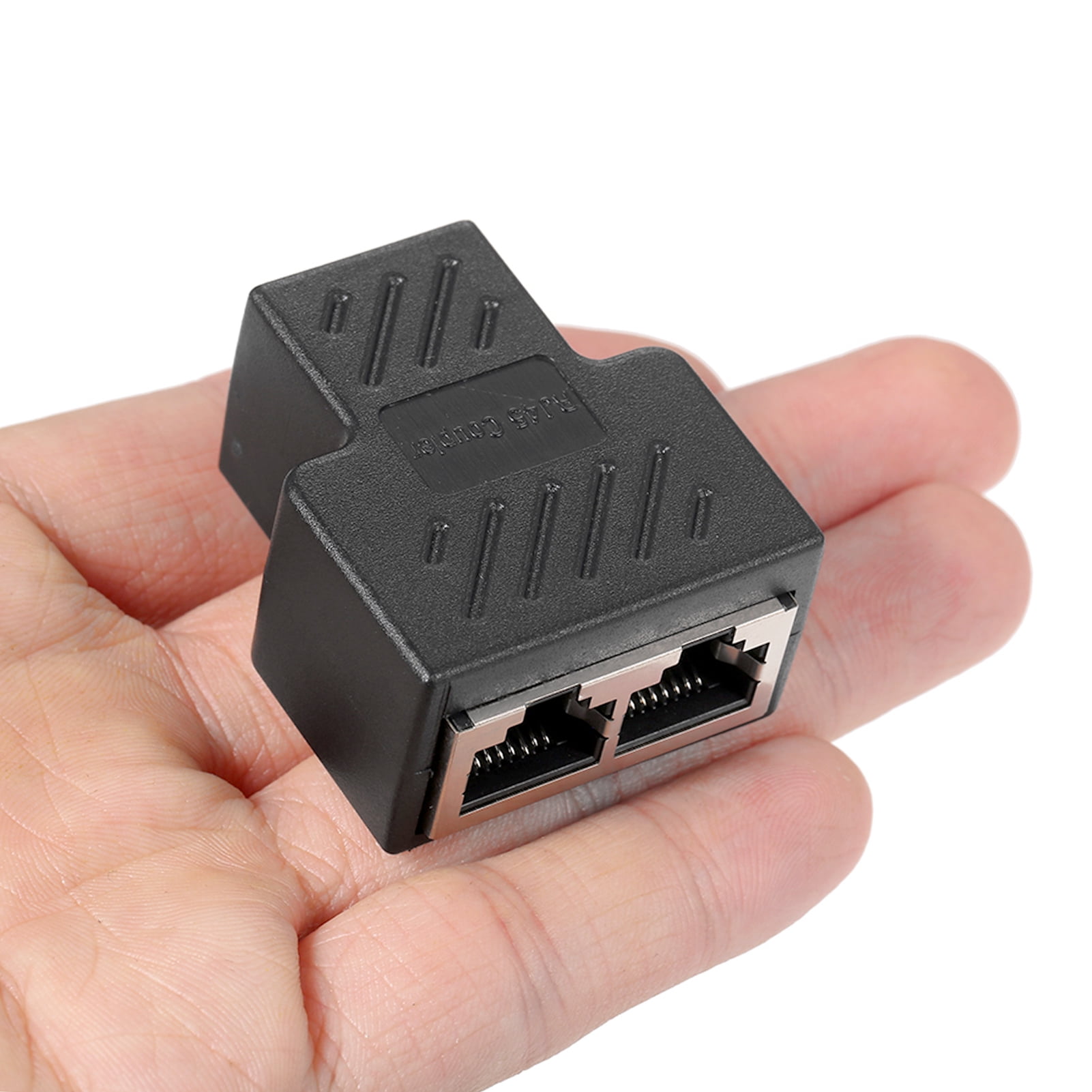 Spirastell Adapter,Female Cat 5/cat Rj45 Splitter Socket Splitter Hub 7 ...
