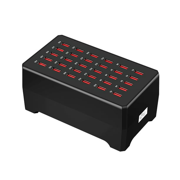 Spirastell Charger,30-Port r Compatible USB Station r 30-Port r USB r ...
