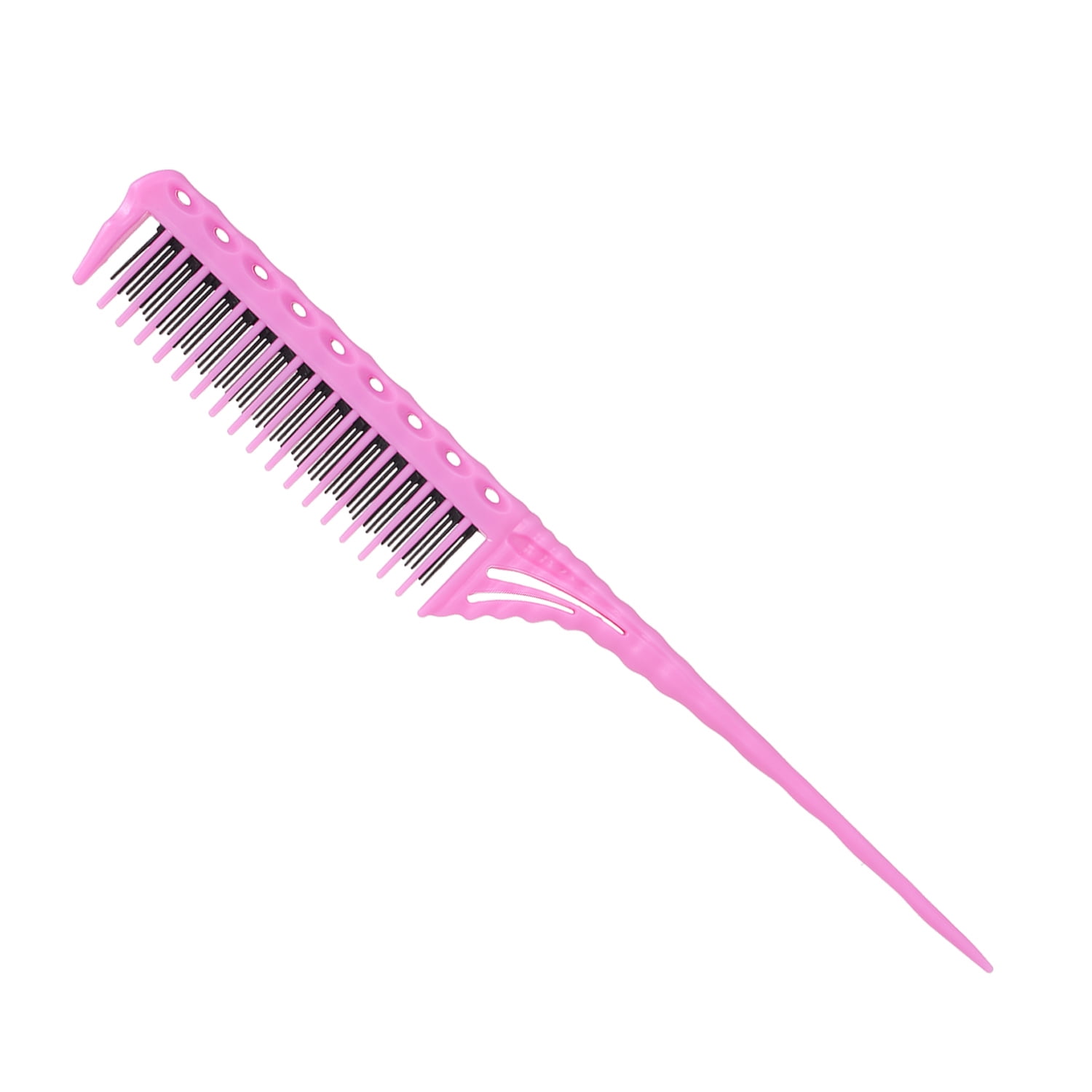 Spirastell Comb,Tail Comb Volume Rat Tail Comb 3-Row Teeth Comb Brush ...