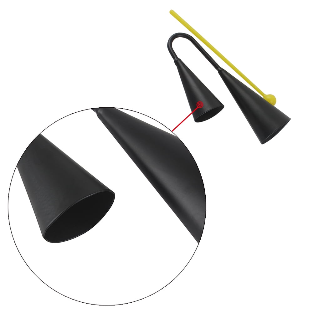 Spirastell Cowbell,Two Tone Metal Cowbell Percussion With Metal Bell ...