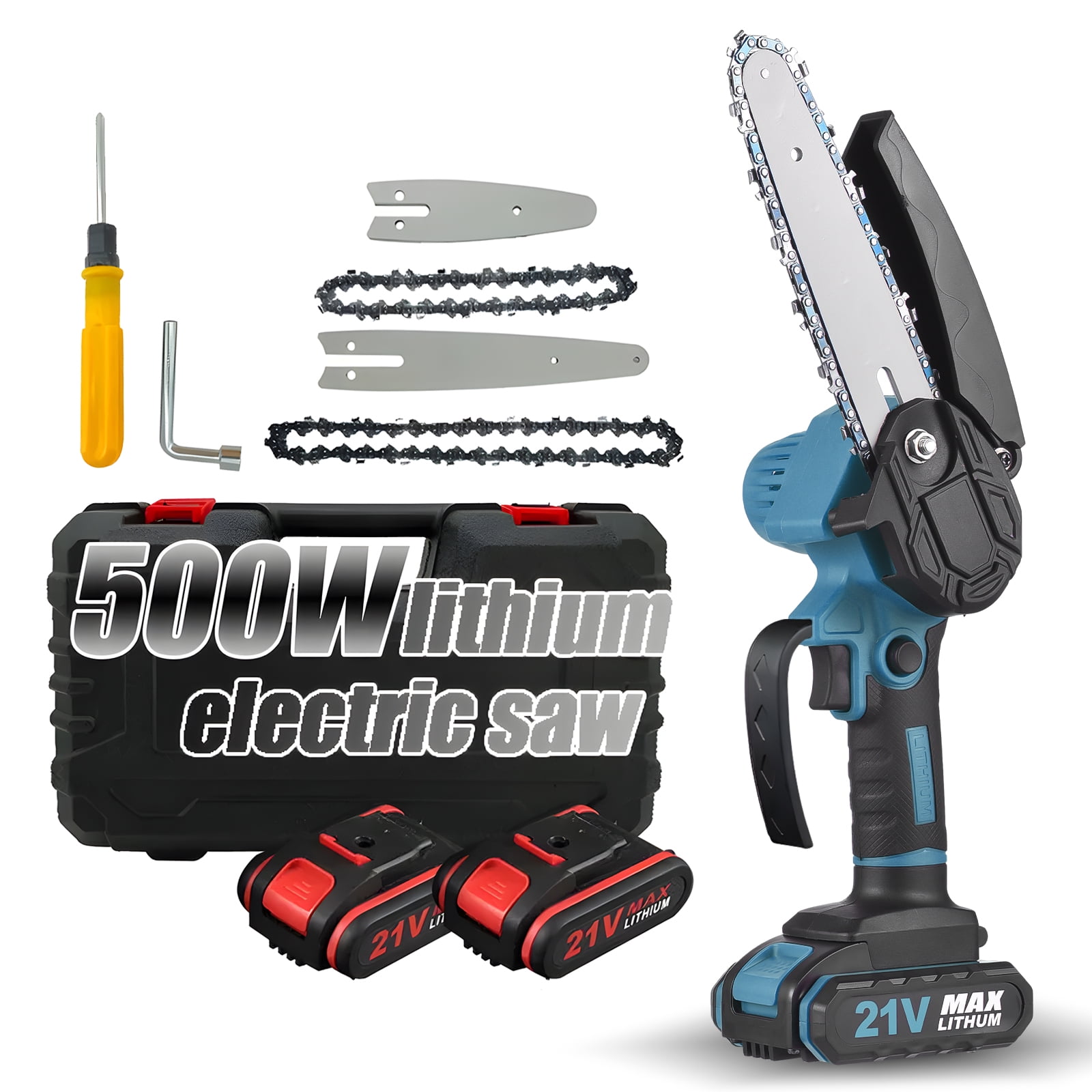 Spirastell Electric chain saw,portable chainsaw handheld Chainsaw 4 ...