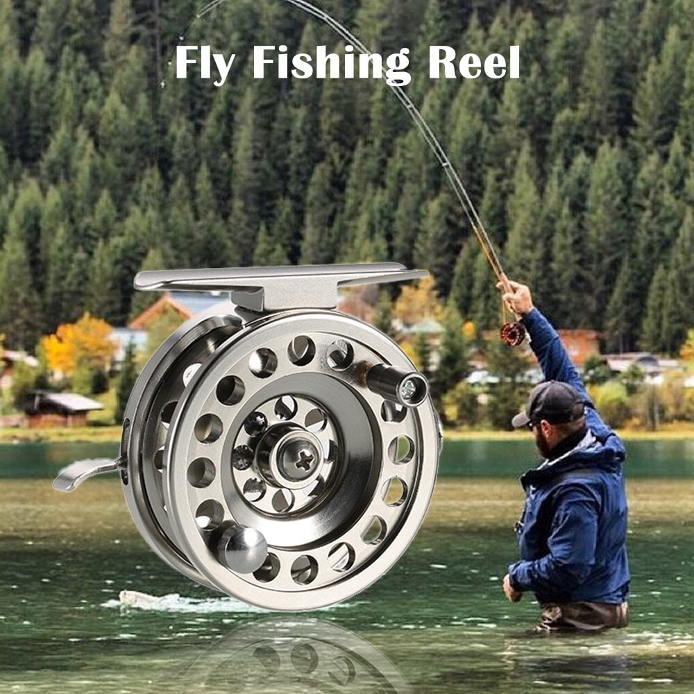 Spirastell Fishing Reel,Reels Fly Smooth Rock Ice Handed Aluminum Alloy ...