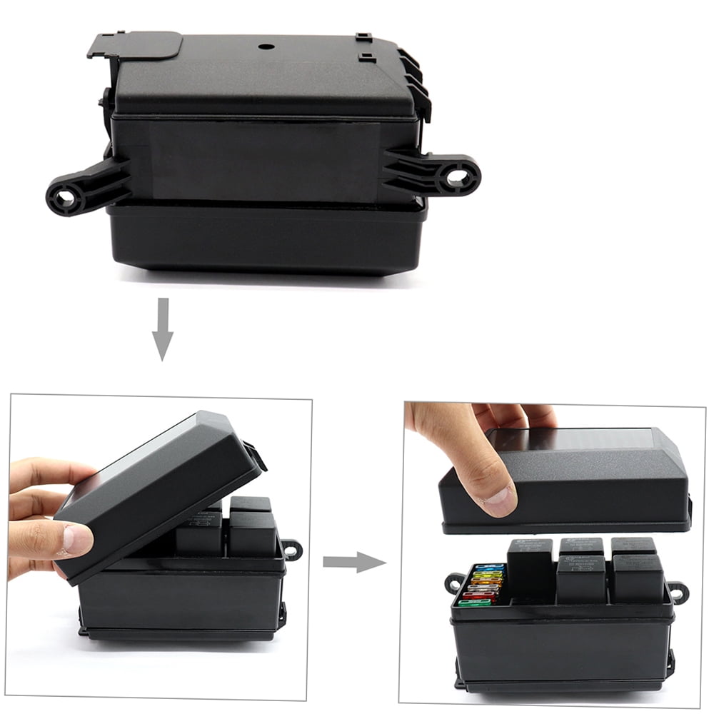 Spirastell Fuse Holder,12-slot Relay Box Block With 6pcs Box 6 6 ...