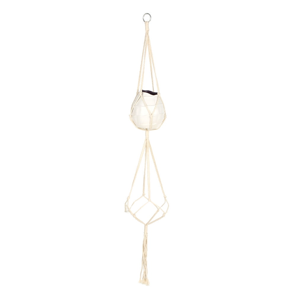 Spirastell Hanging Rope,Tier Flower Pot Cotton Rope 4 Indoor2 Pot ...
