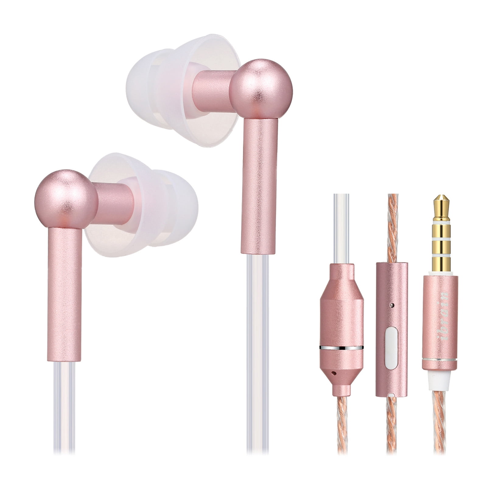 Spirastell Headset,Reduction Line Mic Music Headset Free 3.5mm Wired ...