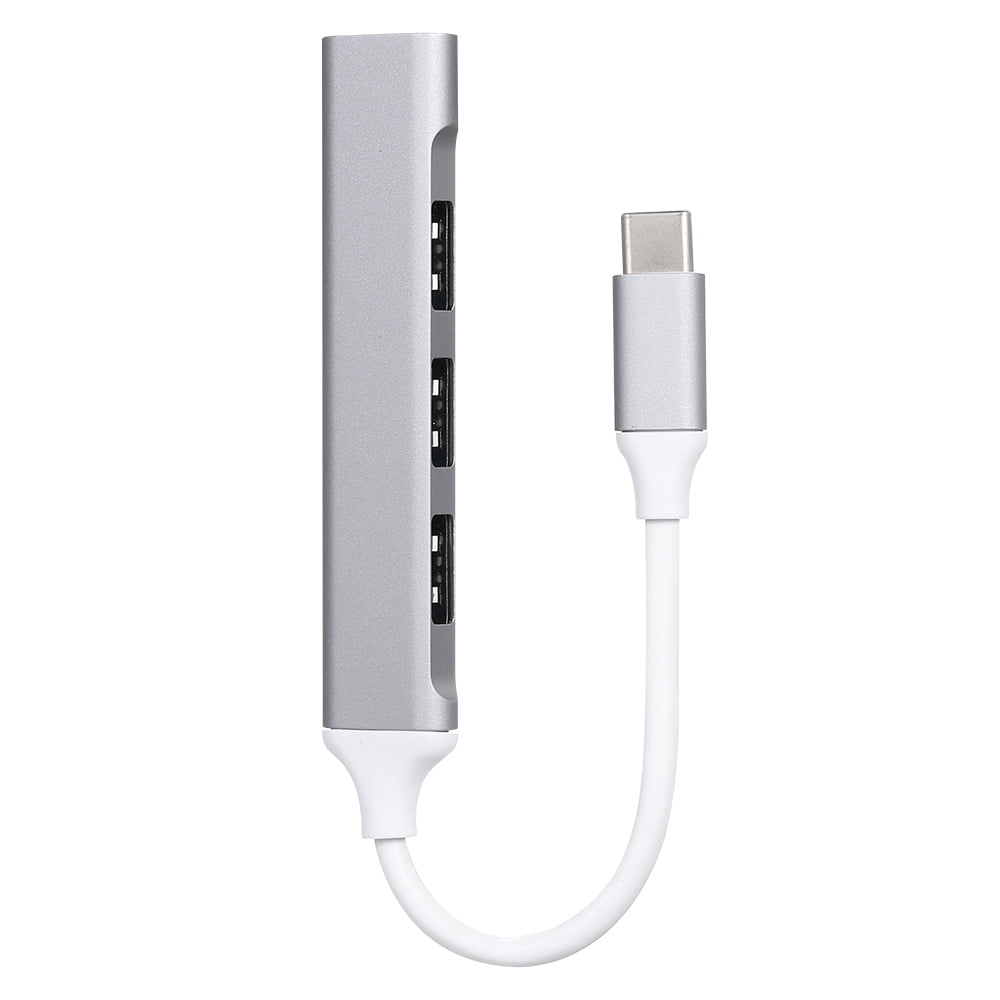 Spirastell Hub,Wide Compatibility Silver Male USB Female Type-C Male ...
