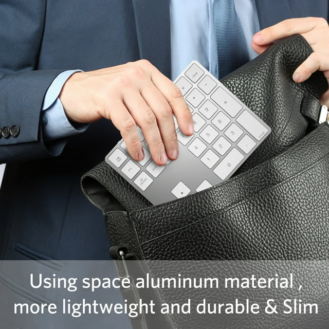 Spirastell Keyboard,Built-in Battery Keypad Numeric 34 Key Battery ...