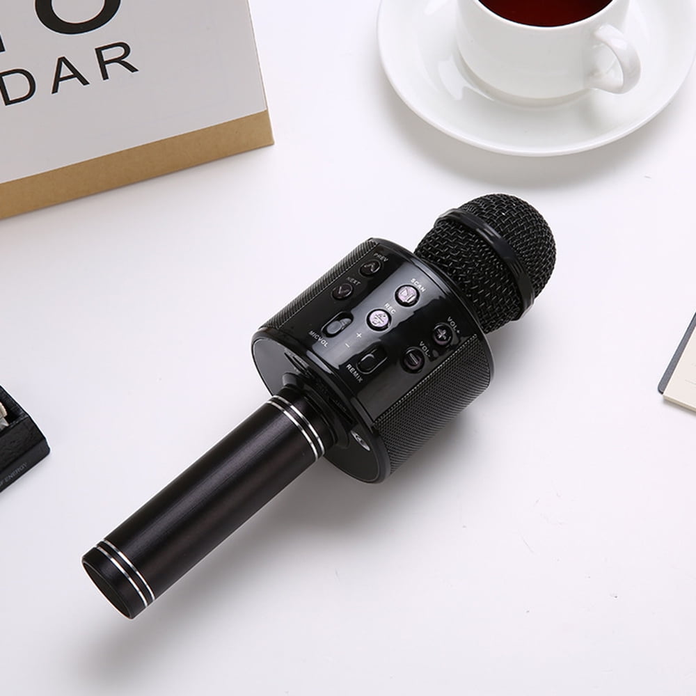 Spirastell Microphones,Professional KTV Player Handheld KTV Music LED ...