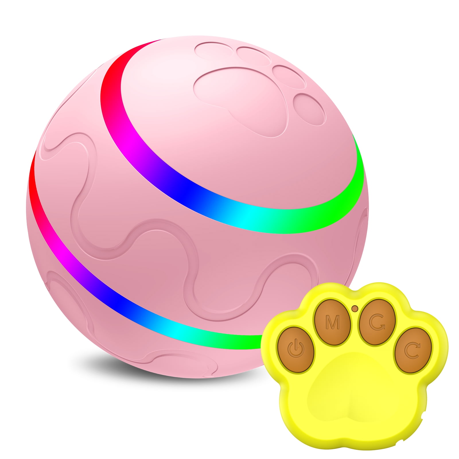 Spirastell Model,Puppy Cat Ball L-ED Battery Cat Toy Battery Birthday ...