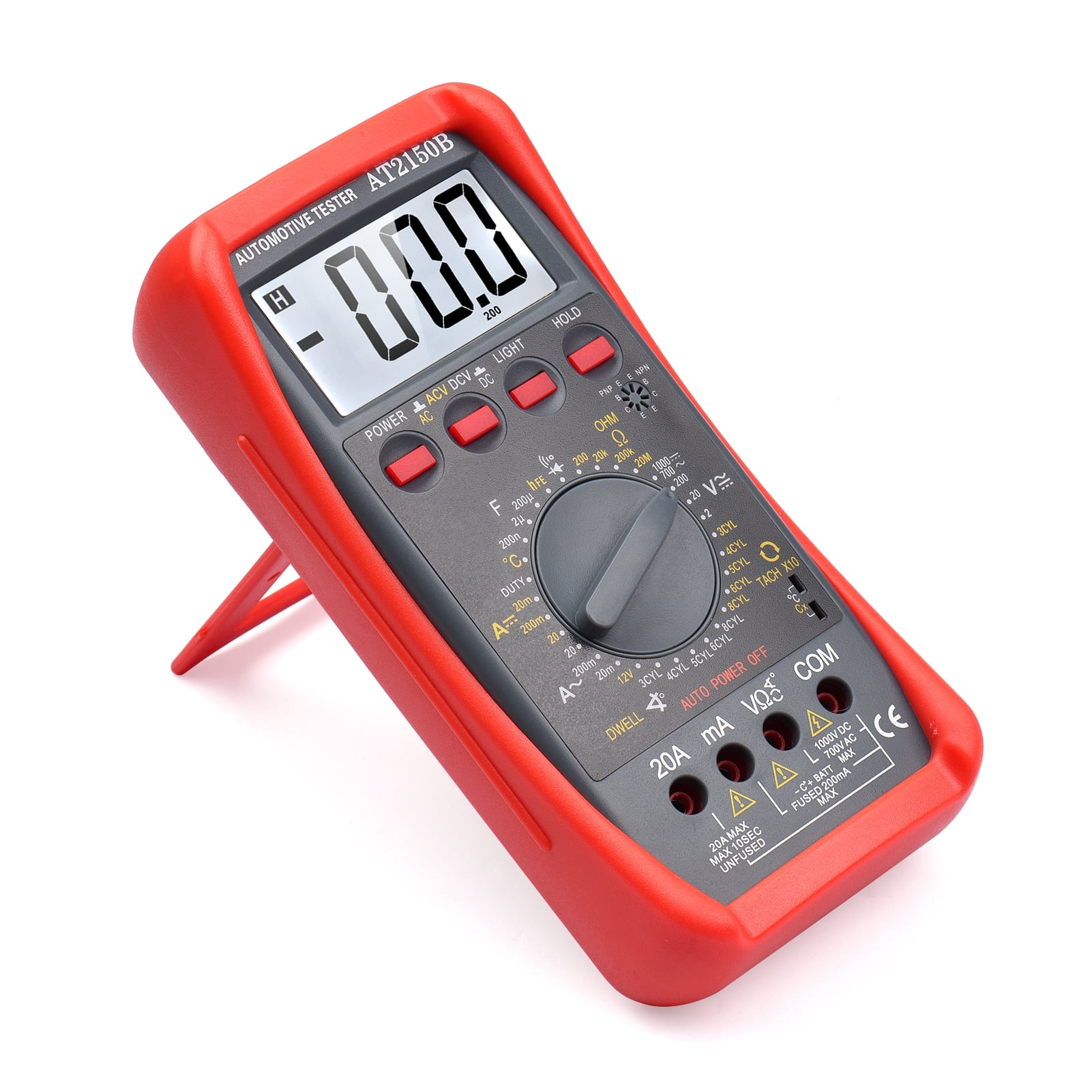 Spirastell Multimeters,Lcd Tester Voltmeter Temperature Dwell Rpm ...
