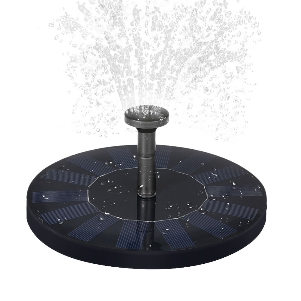 Spirastell Pond Fountain,Solar-Power Pump Kit Panel Bath Pond Solar ...