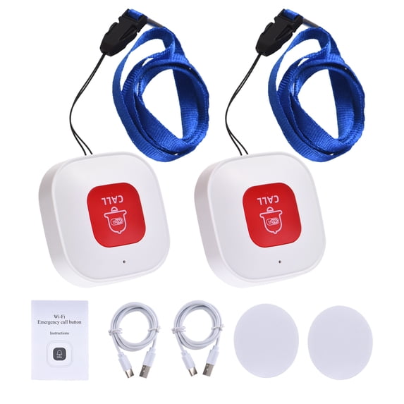 Spirastell SOS alarm button,App Mobile The Support Wi-Fi Alarm Shared ...