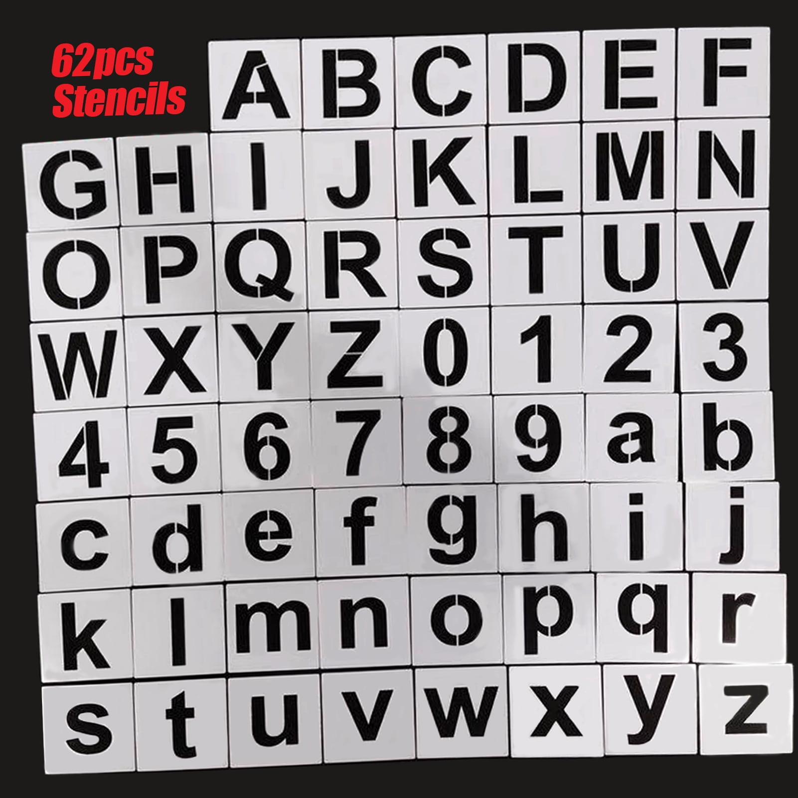 Spirastell Stencils,Washable Stencils Environment-friendly Number ...