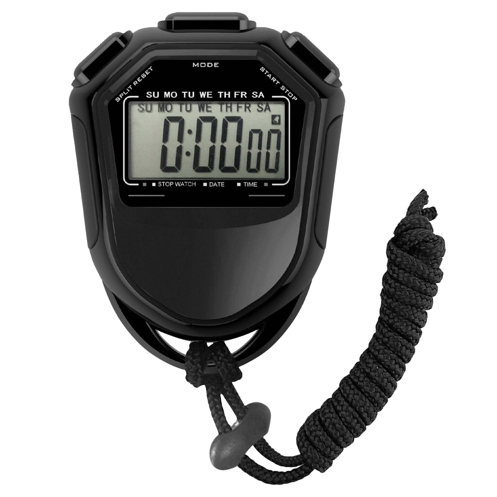 Spirastell Stopwatch,LCD Timer Counter Handheld LCD Timer BUZHI ...