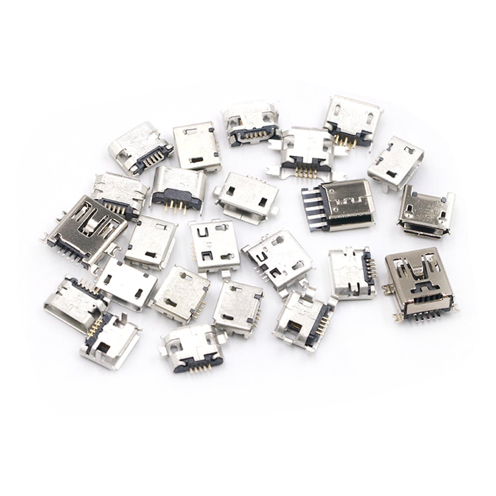Spirastell Usb Connectorfemale Smt Socketusb Smt Socket Set Pin Female Smt Usb Pin Female Dsfen
