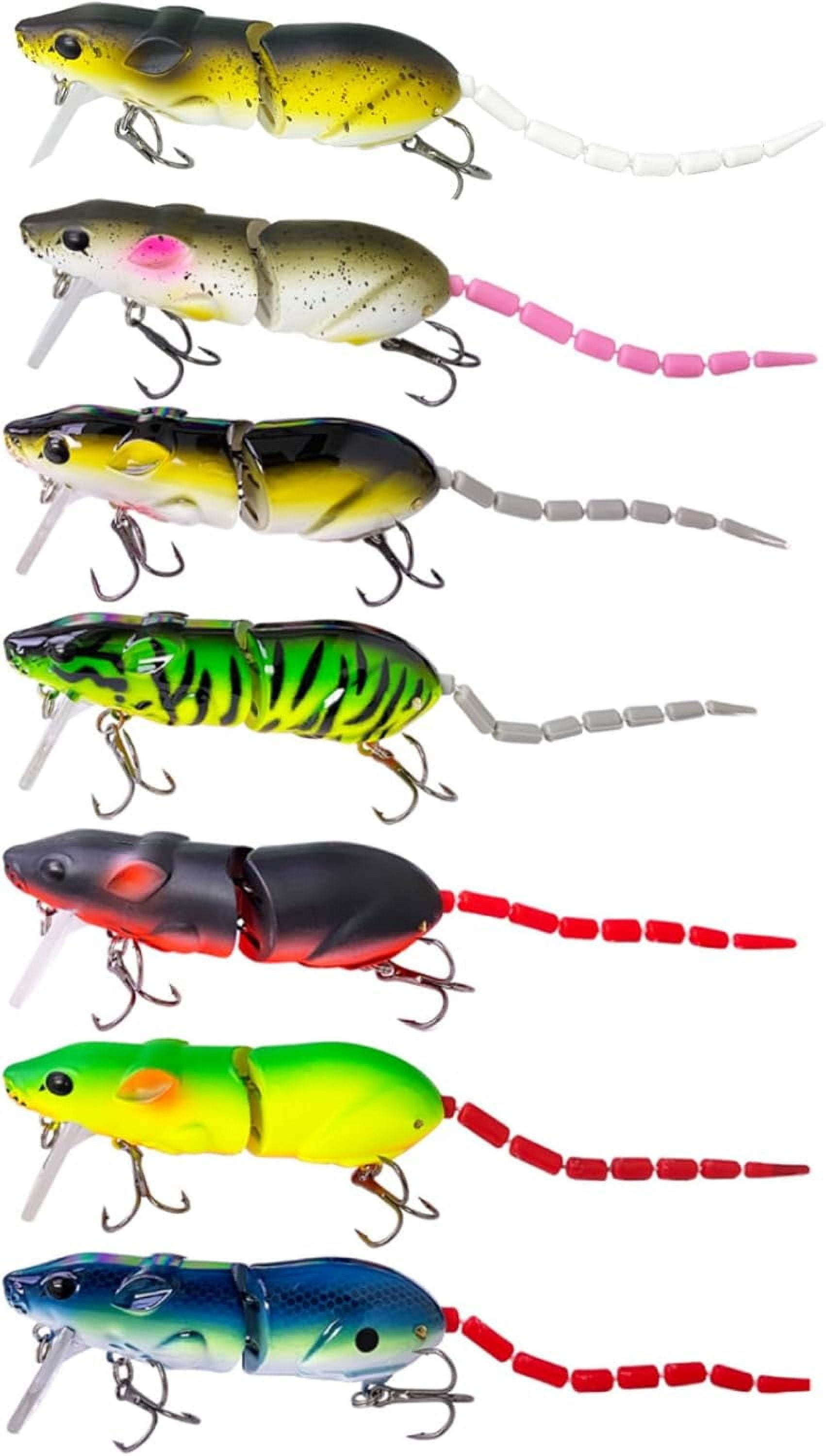 Spirebuzz Ratstrike Lure,Spirebuzz Ratstrike 3D Lifelike Rat Topwater ...