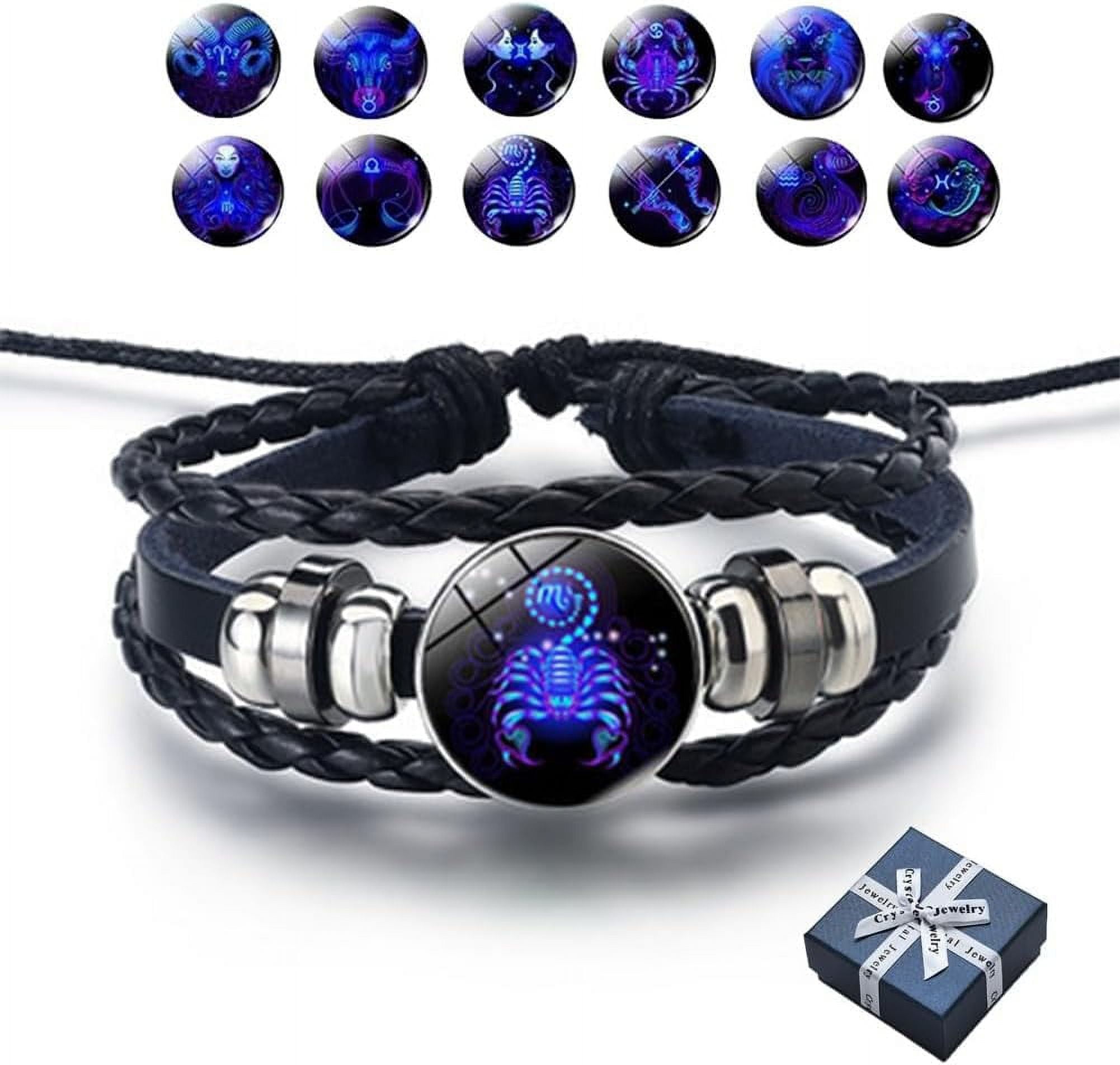 Spirilet Bracelet for Women&Mem, Zodiac Signs Spirit Bracelet, Serene ...