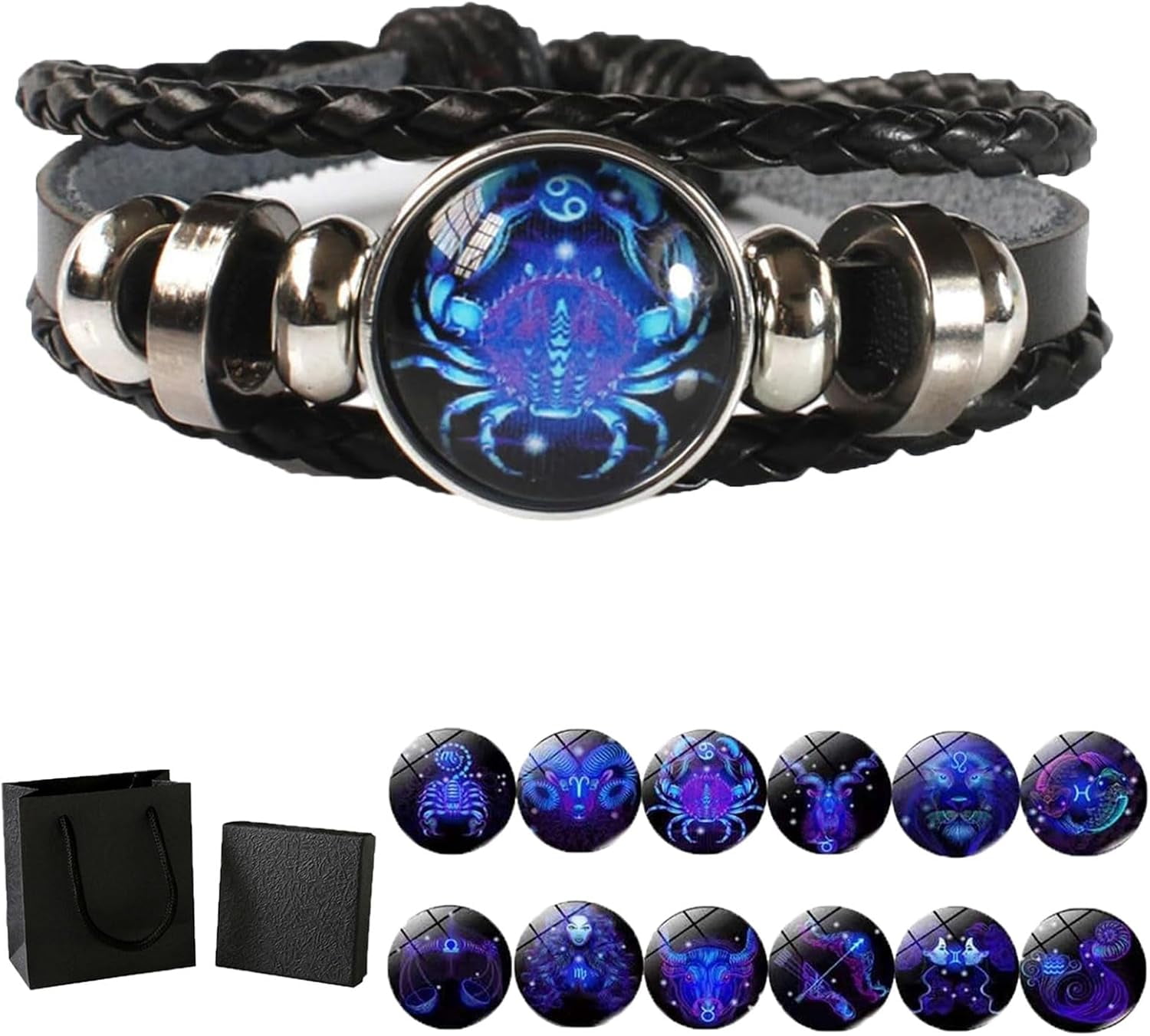 Spirilet Bracelet, Zodiac Signs Spirit Bracelet, Zodiac Constellation ...