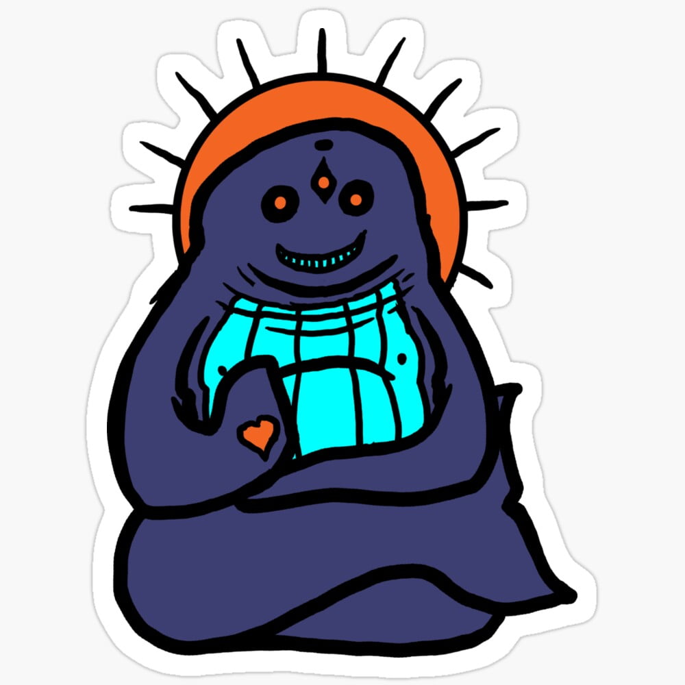 Spirit Animal #42: Blue Whale Sticker Phone Decal Water Bottle Stickers ...