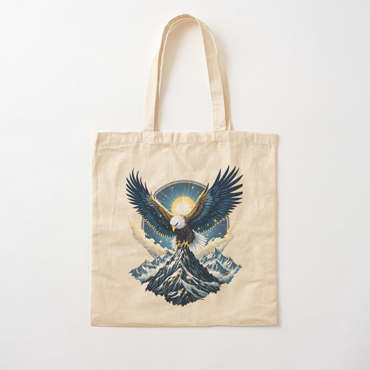 Spirit Animal Eagle – Freedom, Vision & Strength Cotton Tote Bag Canvas ...