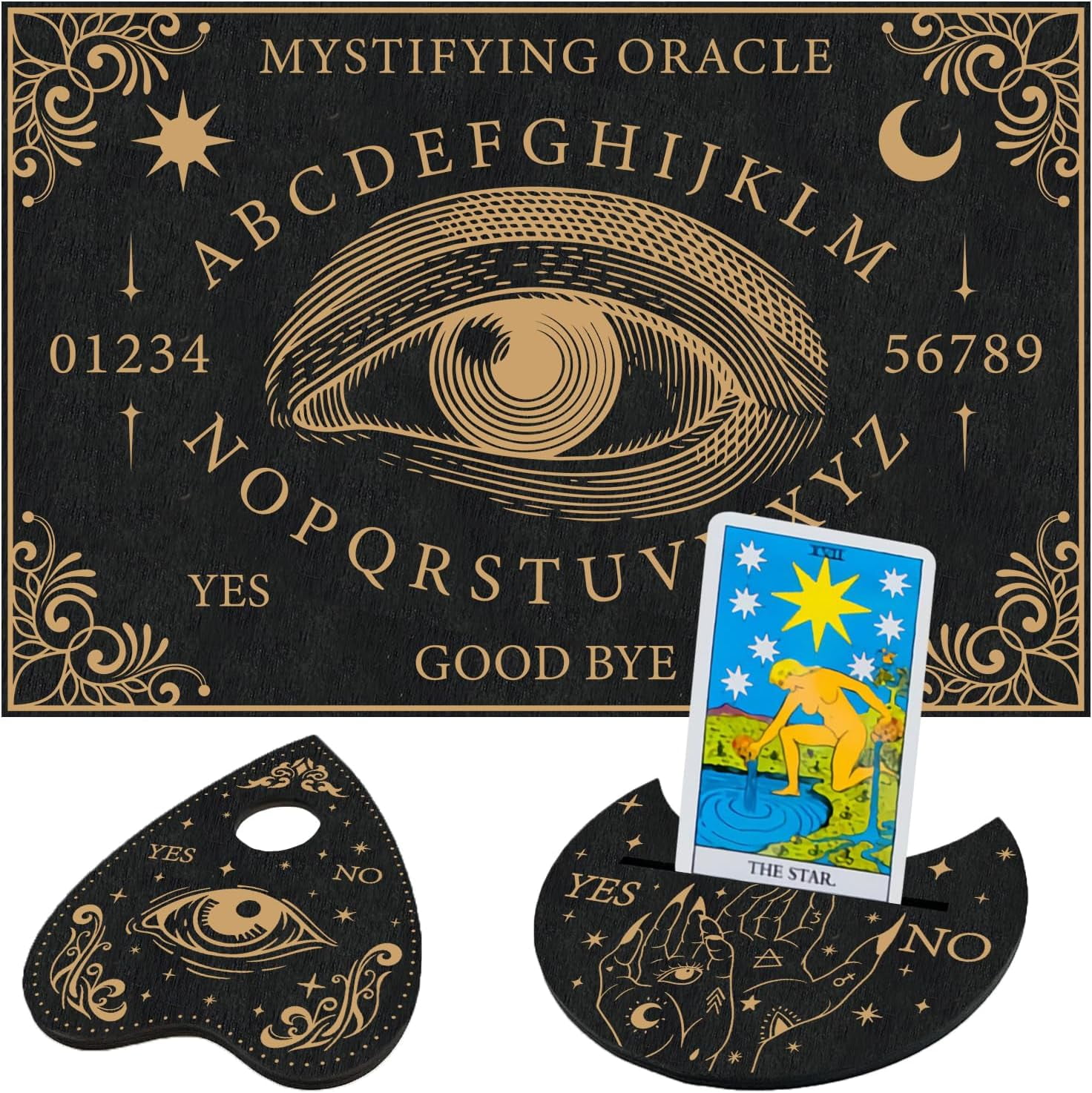 Spirit Board Tarot Card Holders Pendulum Board Tarot Card Display ...