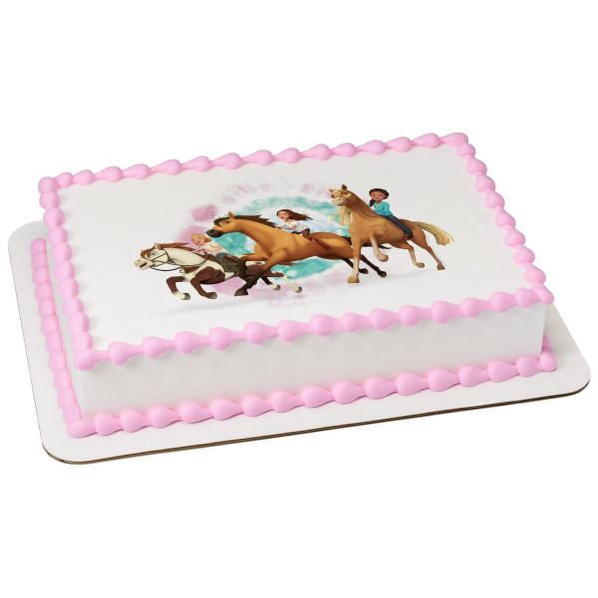 A Birthday Place Spirit Freedom Edible Cake Topper - Walmart.com