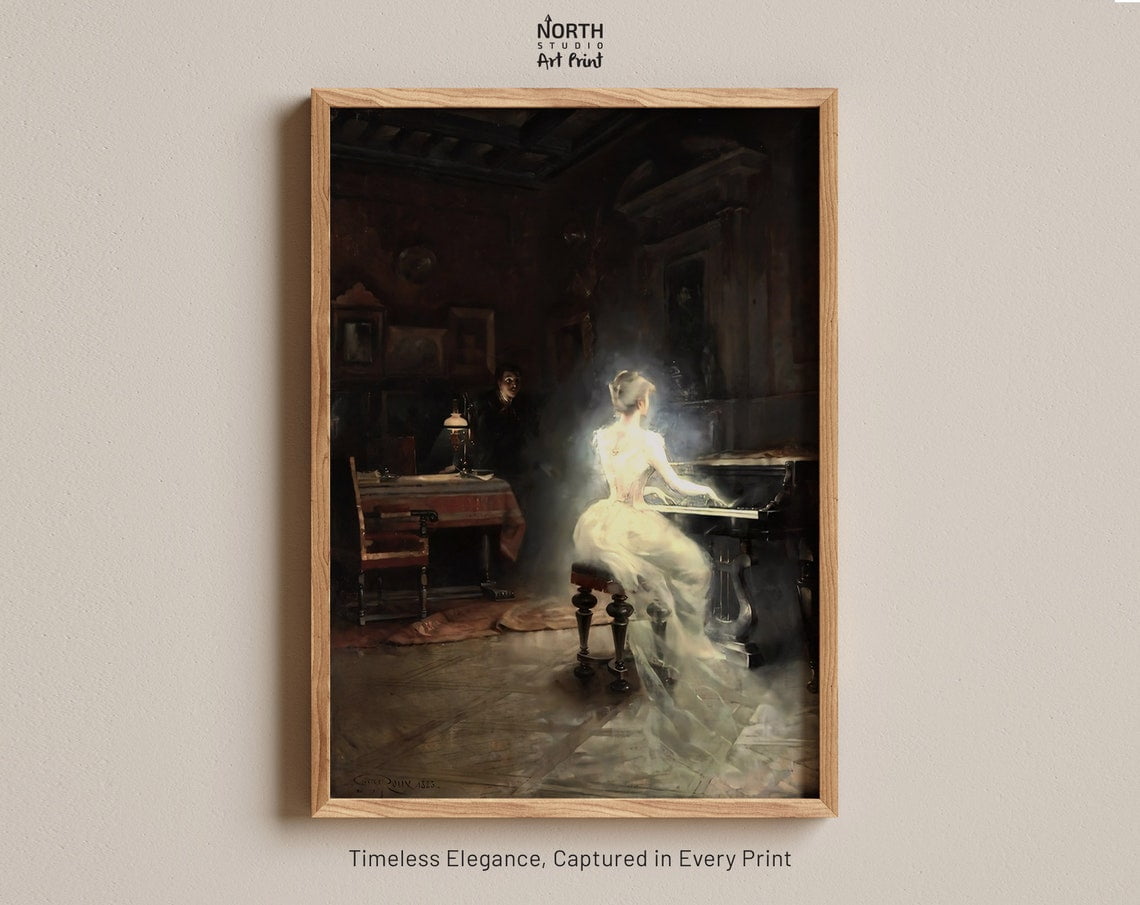 Spirit By George Roux Poster, Abstract Art, Spiritual Artwork, Vintage ...