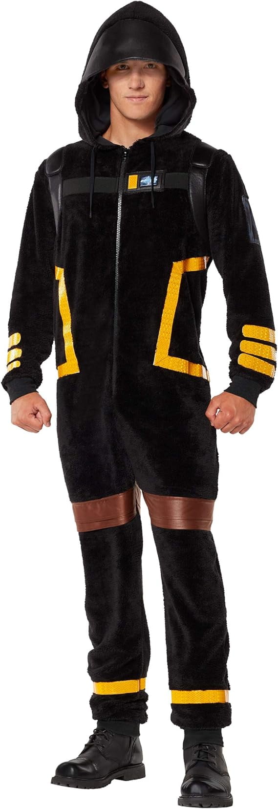 Spirit Halloween Adult Fortnite Dark Voyager Plush Costume S/M ...