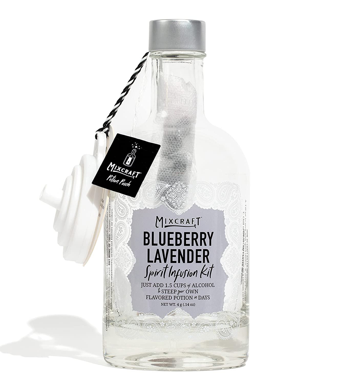 Spirit Kit - Premium Craft Cocktail & Mocktail Mixer, Glass Bottle ...