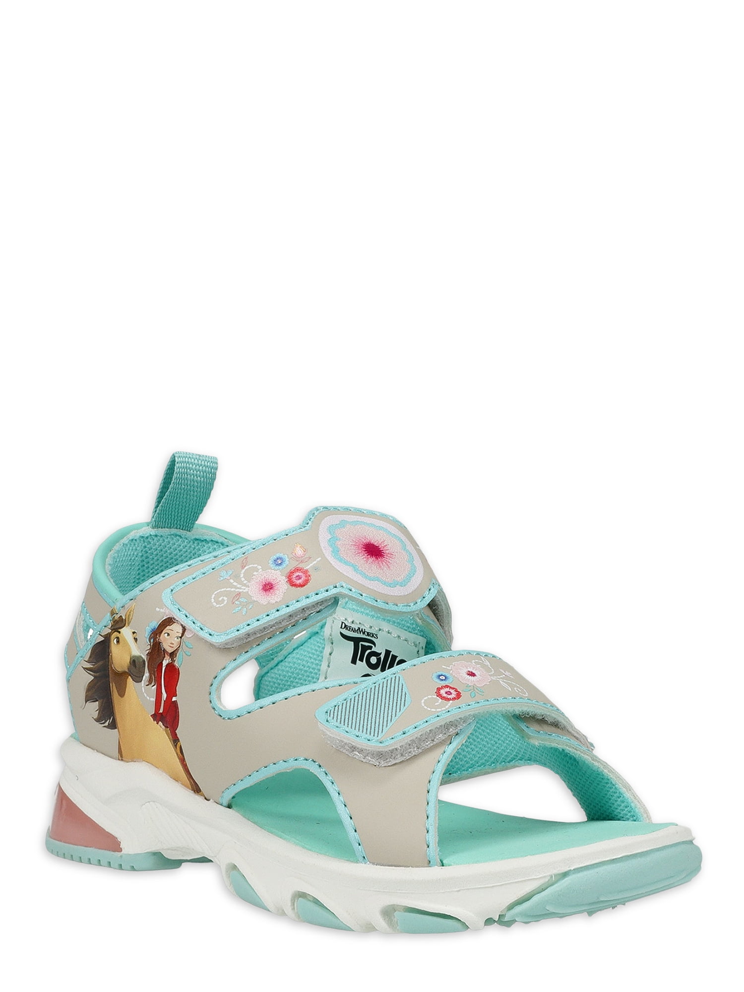 Spirit Light Up Floral Active Sandal (Toddler Girls) - Walmart.com