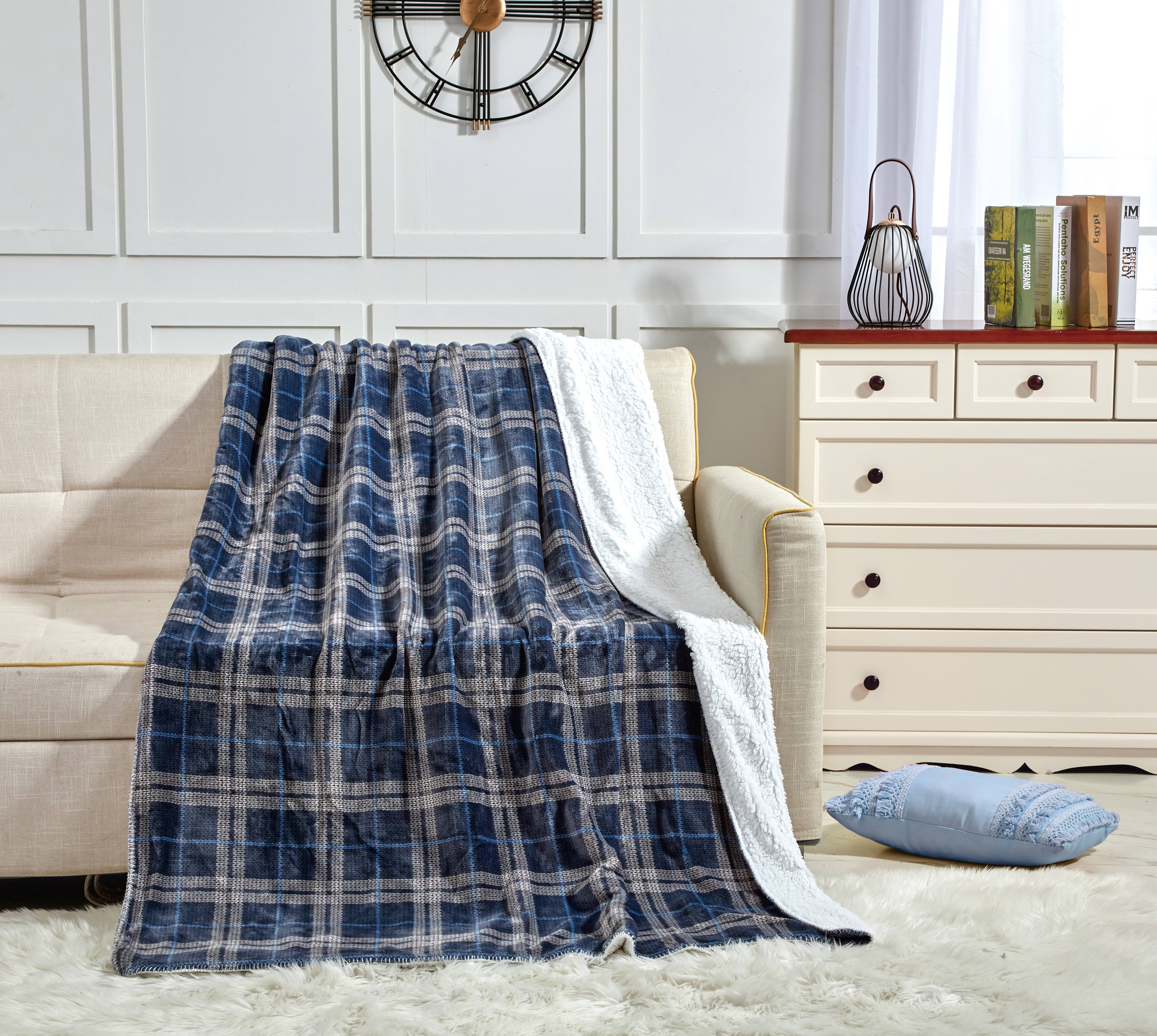 Spirit Linen Home Est. 1988 Altitude Velvet Plush Throw Blanket All Age ...