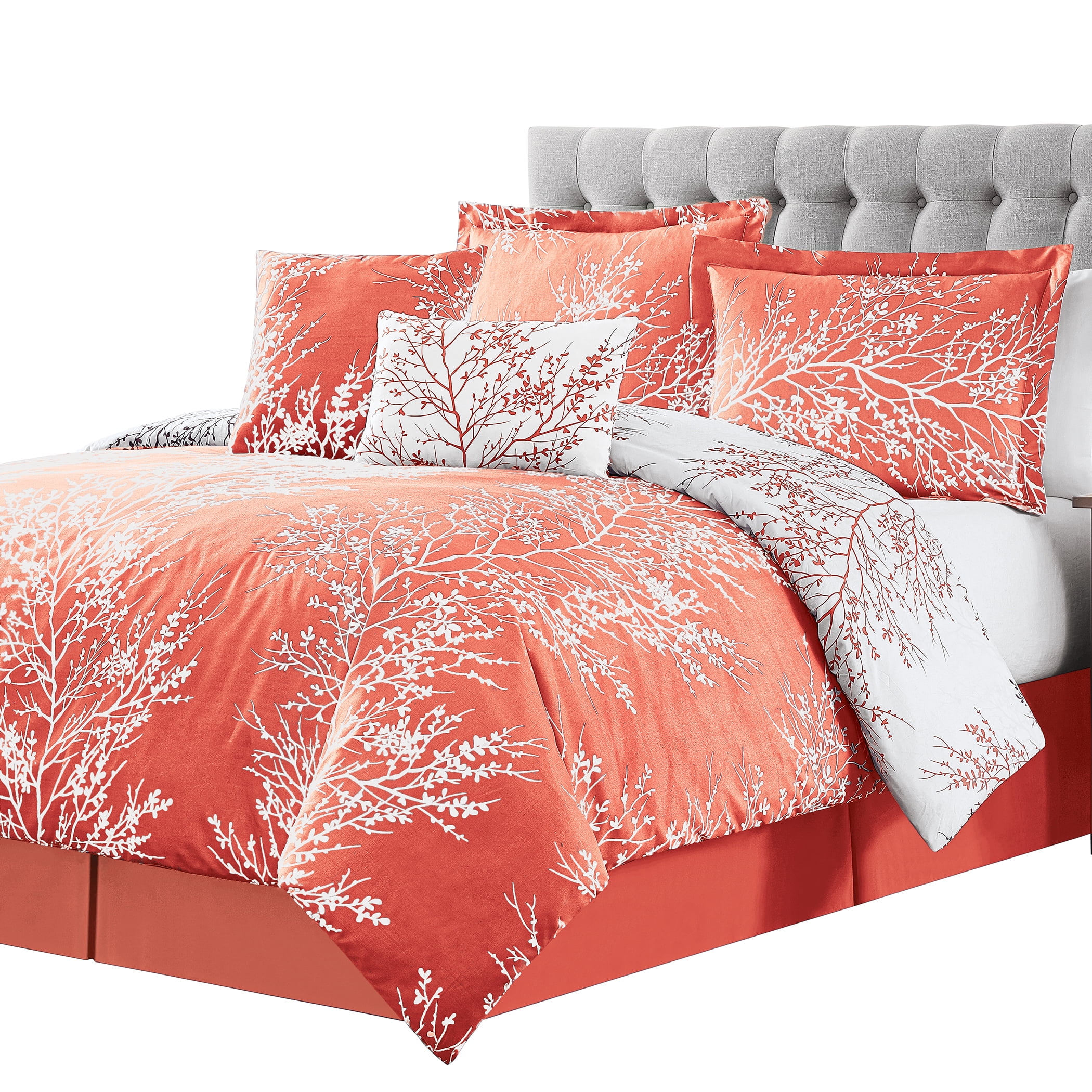 Spirit Linen Home Est. 1988 Spring Foliage 6-Piece Bedding Comforter ...