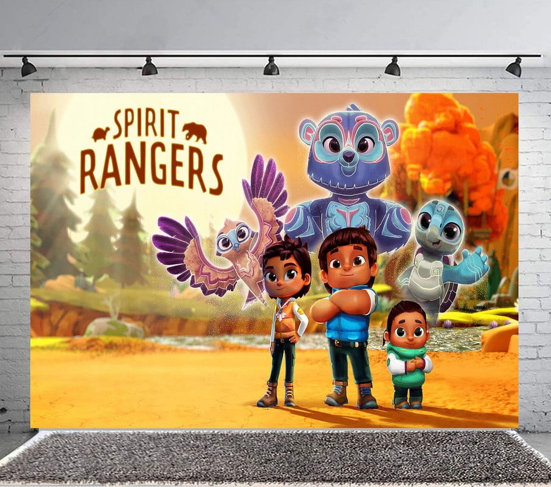 Spirit Rangers Backdrop Banner Party Supplies Poster Movie Theme ...