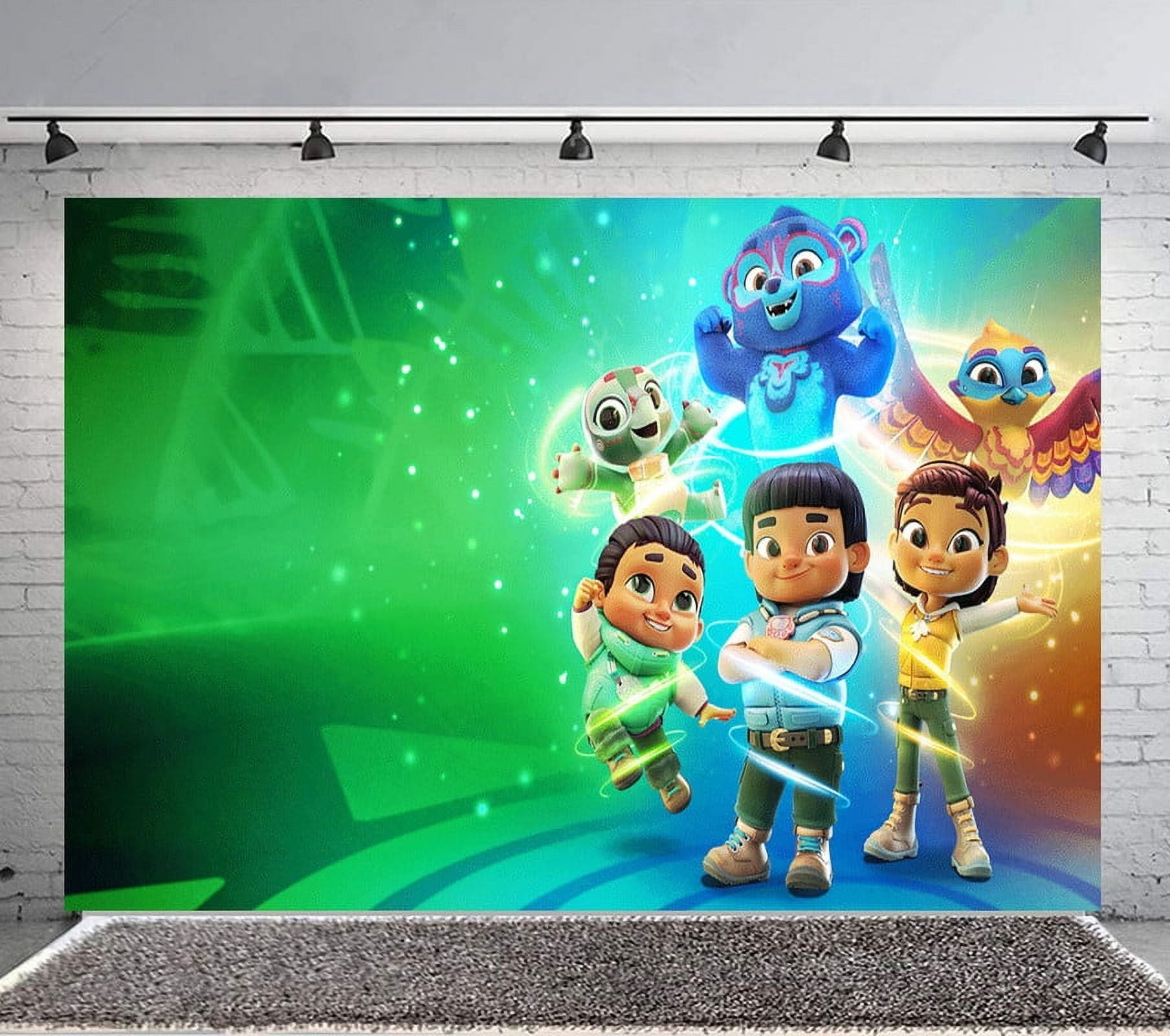 Spirit Rangers Backdrop Banner Party Supplies Poster Movie Theme ...