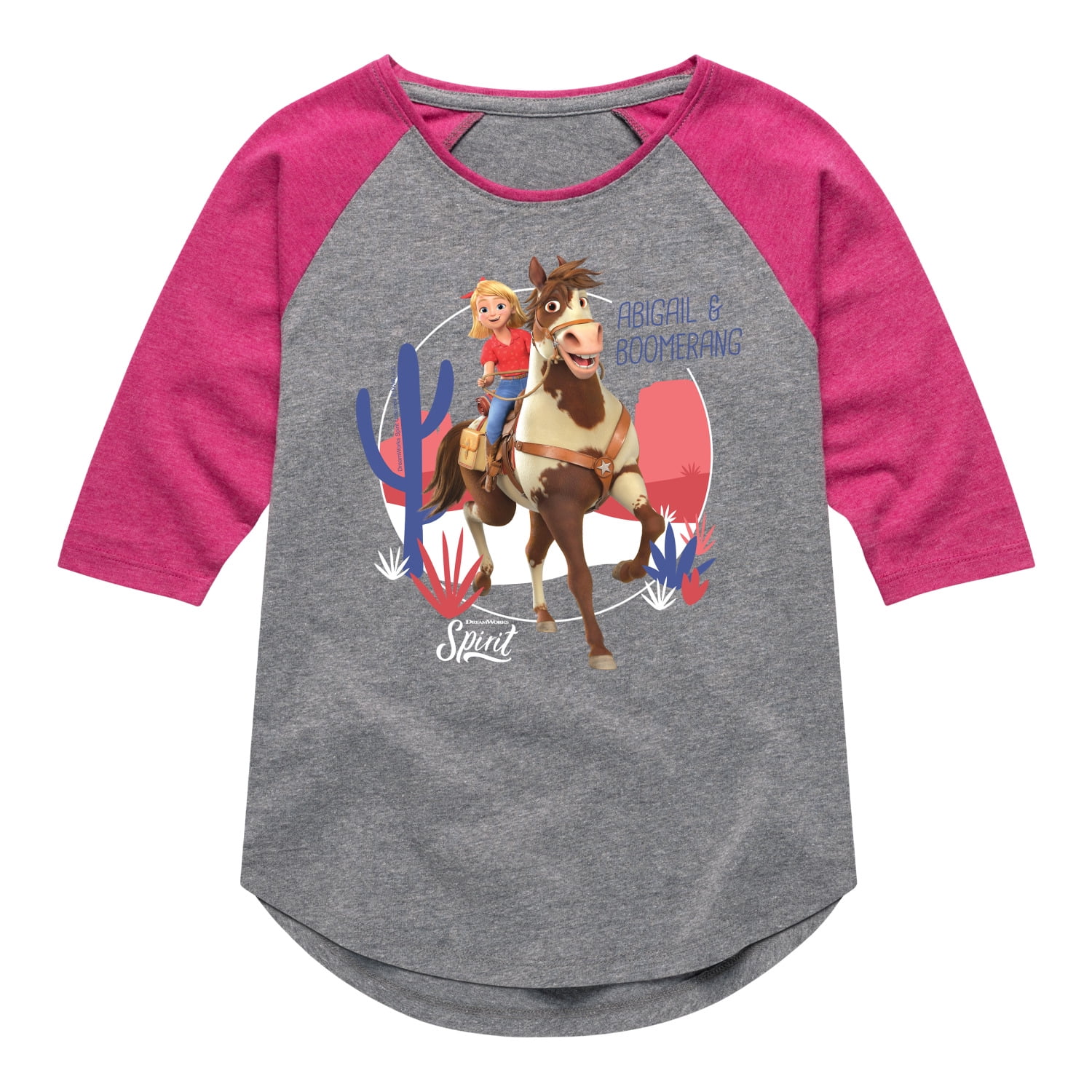 Spirit Riding Free - Abigail Boomerang - Toddler And Youth Girls Raglan ...