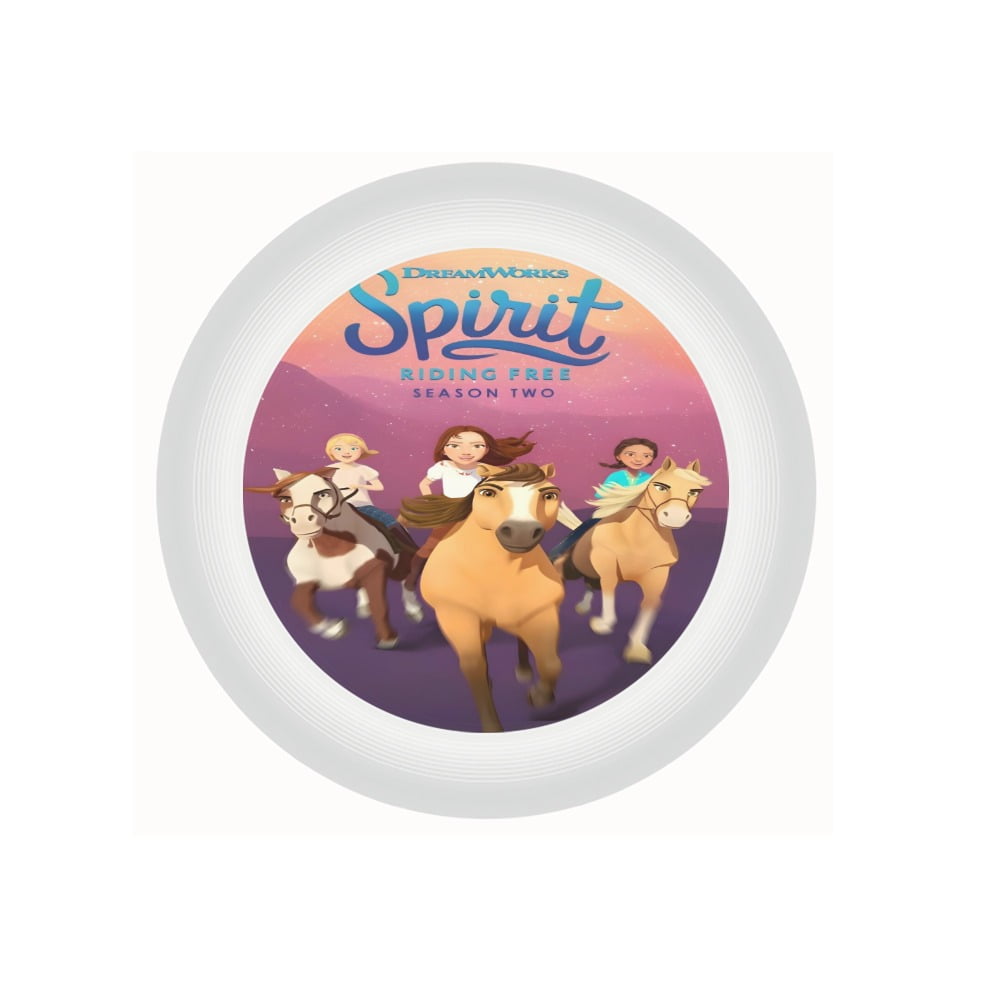 Spirit Riding Patterned Frisby Slip Resistant And Stable Throw With A ...