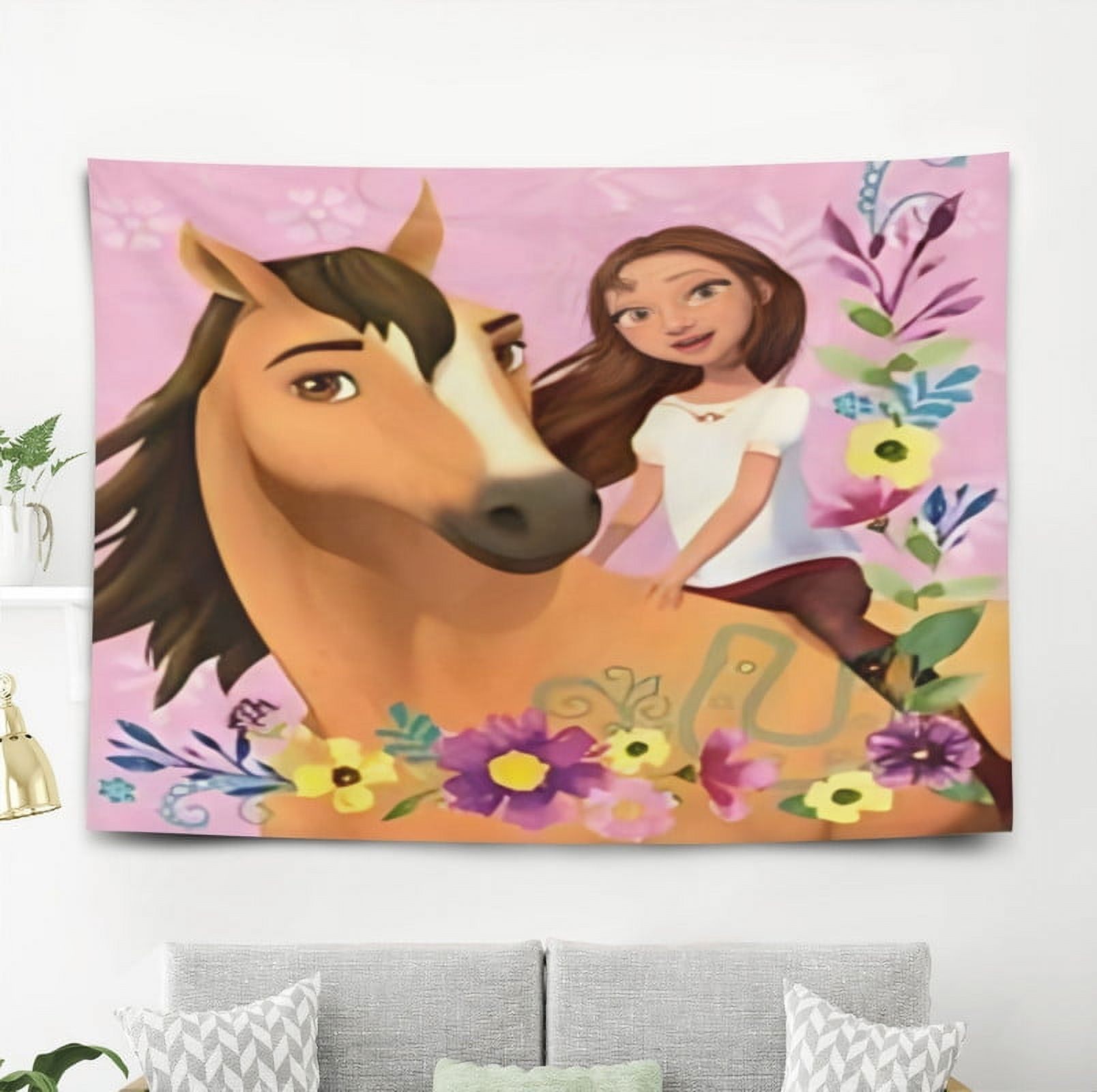 Spirit Riding Free Backdrop