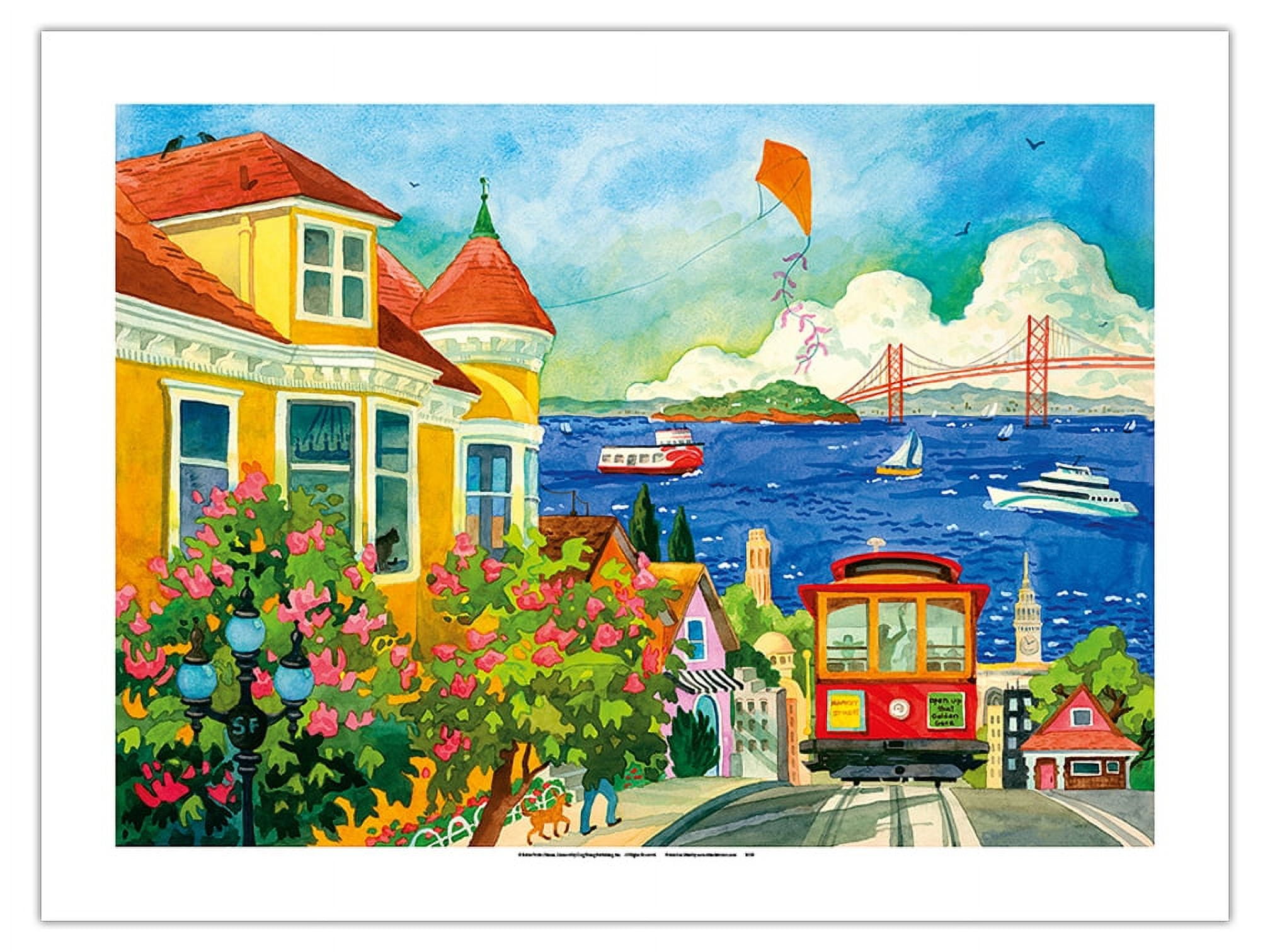 Spirit of San Francisco - California Bay Area - Cable Car Golden Gate ...