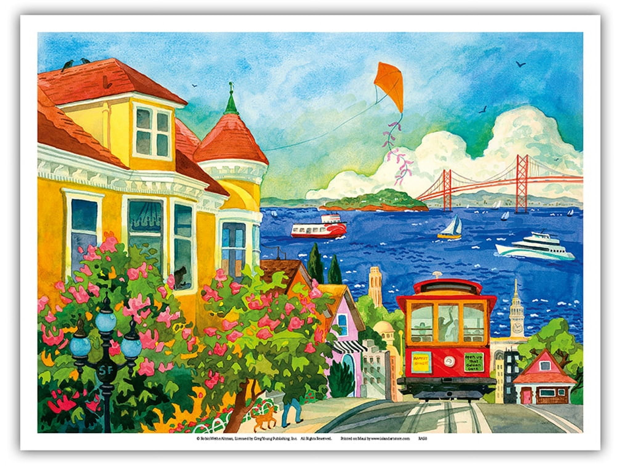 Spirit of San Francisco - California Bay Area - Cable Car Golden Gate ...