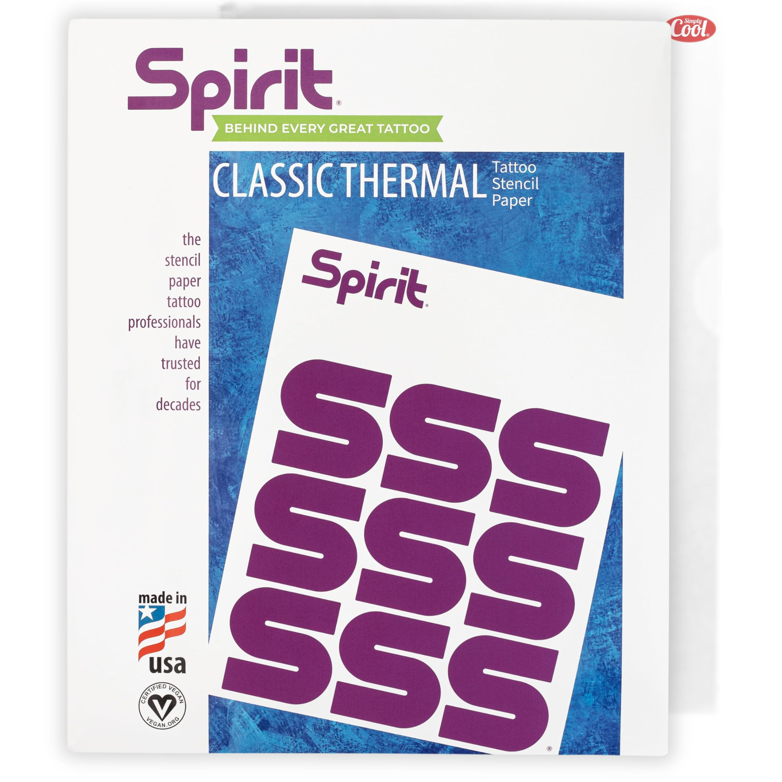 Spirit Tattoo Transfer Paper TSF6 - A4-Size Stencil Paper for Tattooing ...