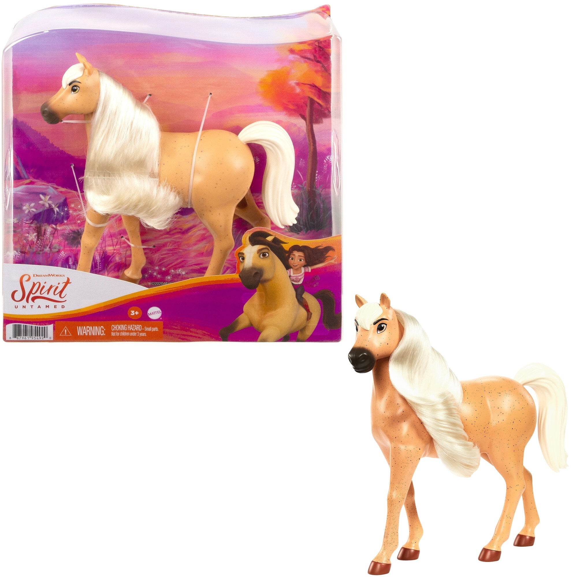 Spirit Untamed Workhorse Stallion (Approx. 8-in), Moving Head, Long ...