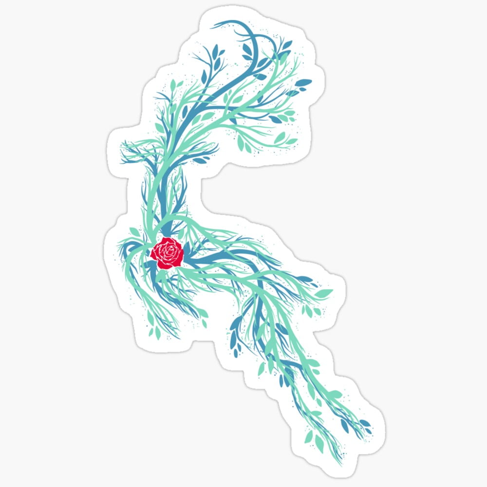 Spirit Vines Sticker Phone Decal Water Bottle Stickers Car Decals ...